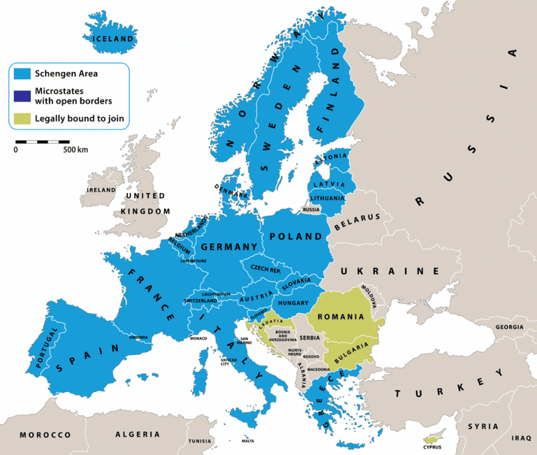 What are Schengen countries? | Knowledge base Schengenvisum.info